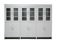 China Hospital Lockable 900mm Laboratory Storage Cabinet Epoxy Powder Coating for sale