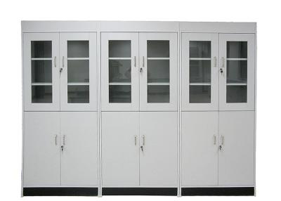 China Hospital Lockable 900mm Laboratory Storage Cabinet Epoxy Powder Coating for sale