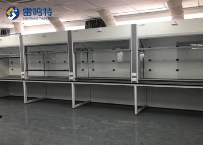 China All Steel 30W Lighting Desktop Fume Hood Corrosion Resistant for sale