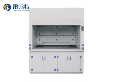 China Chemical Laboratory Fume Hood Polypropylene With Ventilation Fan for sale