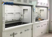 China low noise 60db Lab Fume Cupboards 30W Lamp Fume Hood Cabinet for sale
