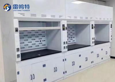 China LCD Display Floor Standing Fume Hood heat resistant PP Fume Hood for sale