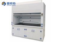 China Full PP VAV Ventilation Laboratory Fume Hood Floor Standing Type for sale
