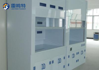 China Anti Corrosive AC220V 10A Laboratory Exhaust Hood tempered glass Window for sale