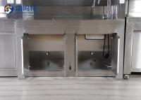 China Explosion Proof Stainless Steel Fume Hood 1500mm Chemical Fume Cupboard for sale