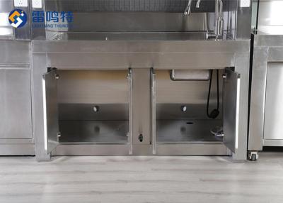 China Explosion Proof Stainless Steel Fume Hood 1500mm Chemical Fume Cupboard for sale