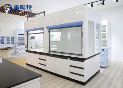 China Chemical Length 2350mm Laboratory Fume Hood Epoxy Powder Coating for sale