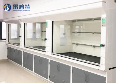 China Laboratory Furniture all steel Walk In Fume Hood CAV Ventilation System for sale