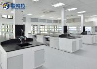 China Customized Size Laboratory Counter Tops 750x850mm Laboratory Steel Workbench for sale