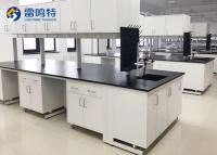 China E1 MDF University Laboratory Furniture School Work Bench With Cabinet for sale