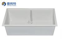 China PP Sink 7mm Laboratory Wash Basin With Overflow Pipe for sale