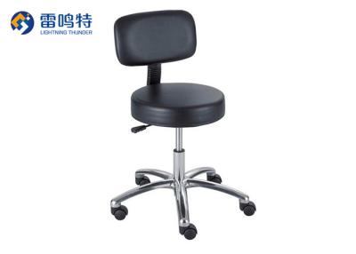 China Anti Static Adjustable Lab Stool chrome plating Lab Chairs With Armrest for sale