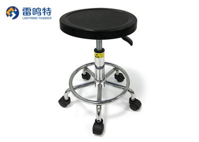 China Rotating ISO18001 Lab Chairs With Wheels Height adjustable for sale