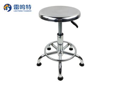 China silver eSD metal Laboratory Stool Chair Stainless Steel Lab Stool for sale