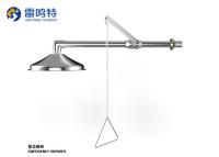 China Chemical Resistant TUV Laboratory Accessories Wall Mounted Emergency Shower for sale