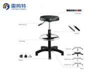 China Flexible Rotating Laboratory Stool Chair Adjustable Pneumatic Seat Height for sale
