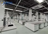 China Acid Resistance Lab Bench Table 750mmx850mm Laboratory Furniture for sale