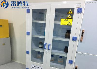 China School Dustproof Laboratory Storage Cabinet / Hospital Laboratory Furniture 1.5mm for sale