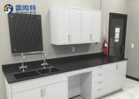 China Chemical Biological 850mm Laboratory Instrument Table With Sink for sale
