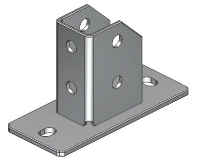 China 2 Hole Base plate Bracket for sale