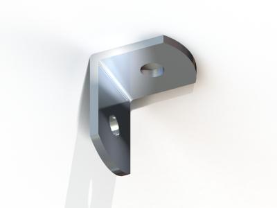 China 90° Channel Connector Non-welded for sale