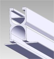 China Structural Grid Ceiling-Main Runner Structural Tee for sale