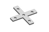 China Structural Suspended Grid Ceiling System - X Cross Connector for sale