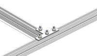 China Structural Suspended Grid Ceiling- T Connector for sale