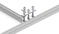 China Structural Suspended Grid Ceiling- T Connector for sale
