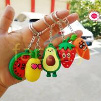 China Children Promotional Rubber Keyrings , Animal Cartoon PVC Keychain Soft Rubber for sale
