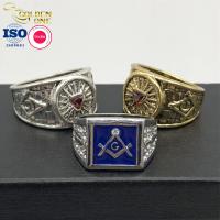 China Custom Logo Sports Championship Rings Gold Plated Metal Zinc Alloy Soft Enamel for sale