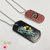 China Stainless Steel Pendant Dog ID Name Tags , Customised Engraved Dog Tags With Logo for sale