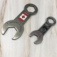 China Beer Metal Wine Opener Custom Shaped Stainless Steel Aluminum Flat Business Logo for sale