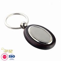 China 3D Printed Wooden Key Chain Personalized Soft Enamel For Souvenir Gift for sale