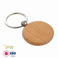China Laser Engraving Bead Wristlet Cut Cross Name Slices Letra de la barra redonda de madera de la barra de llaves con el logotipo for sale