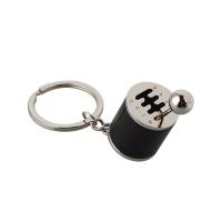 China Good Quality Die 3D Custom Logo Struck Laser Engraving Collectible Silver Plated Metal Key Ring for sale