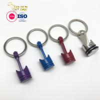 China Manufacturer New design translucent enamel transparent custom Nickel 2D Cute hard enamel plant flower shape metal Keychain for sale