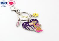 China Low Price Accessories Enamel Keyring Shiny Gold Plated add Fake Diamond Letter Heart shape Burj Khalifa Tower Souvenir Keychain for sale
