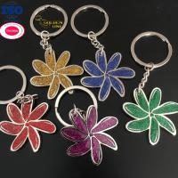 China Fashion Creative Custom Wholesale Manufacturer 2D Metal Glasses Sunglasses Glitter Diamond Eyeglasses Keychain for sale
