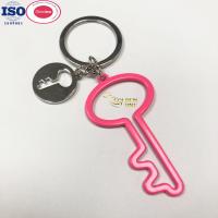 China Hot Sale Personalize Promotion Gift Five Pointed Star Shaped Metal Keychain Star Two-piece Combination Keychain for sale