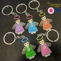 China Hot Sale Soft Enamel Animal Shape Keyring Custom 3D Shoes Color Cute Keychain Glitter Epoxy Cartoon Metal Key Tag For Kid for sale