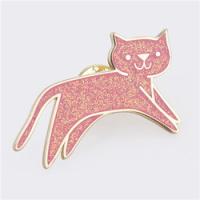 China Lovely Fill In Color Metal Lapel Pins Custom Logo Western Brooches Cartoon Badges for sale