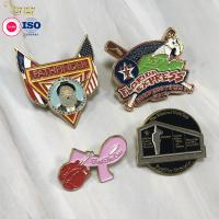 China Souvenir Gift Sneaker Lapel Pin , Black Nickel Zinc Alloy Enamel Pin Shoes Badge for sale