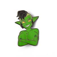 China Factory Direct Sale Shiny Gold EXO Lapel  Pin Merchandise Garment Accessories Paint Metal Pins for sale