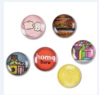 China Cross Design Welding Gold Metal Lapel Pins Magnetic Souvenir Badge Fridge With Logo for sale