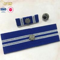 China High quality Custom Low price blue lanyard antique nickel die stamp metal recessed lapel pin for sale