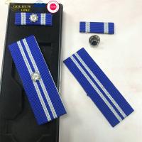 China High quality Custom Low price blue lanyard antique nickel die stamp metal recessed lapel pin for sale