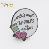 China Custom Shape Die Stuck Cute Cartoon Silver Plated Metal Badge Bulk Heart Lapel Pins for sale