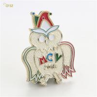 China Metal Carnival Brooches Personalised Enamel Badge Gold Plated Zinc Alloy Pins for sale
