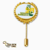 China Custom Shape Autism Metal Lapel Pins Black Nickel Plated Ukraine With Safety Clutch for sale